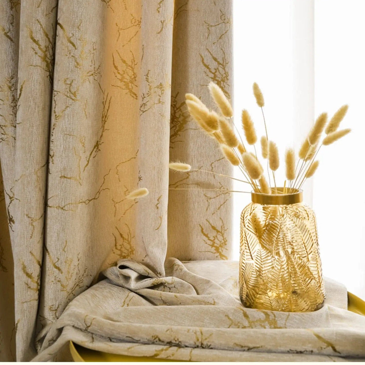 Rideau doré – L'atelier rideau